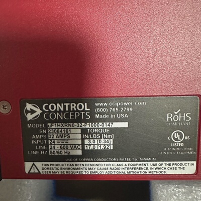 询价-ControlConcepts控制器UF1HXRN03