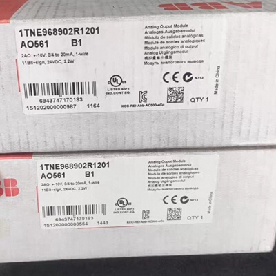 议价ABB模块AO561  1TNE968902R1201全新原装