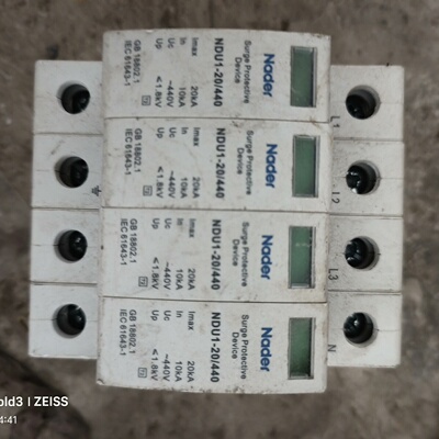 Nader浪涌保护器NDU120440拆机成色还可以-议价