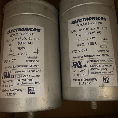 electrocon电容，德国，E62.S32-56议价