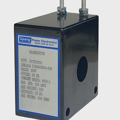 NEW GE MULTILIN SPANG DCCT20000  X4000005 TRANSDUCTOR TRANSF