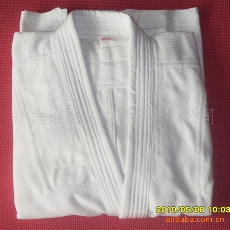 加厚柔道服全棉成人儿童v专比赛业训练男女合气道服柔道服装