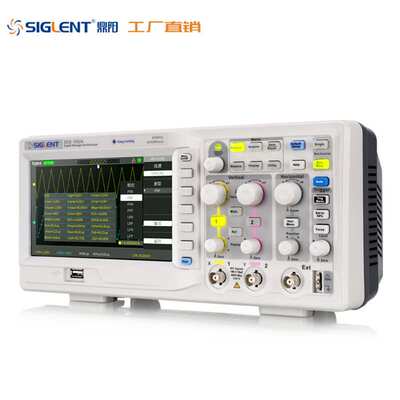 Siglent/鼎阳 SDS1102A 数字储存 示波器 100MHz 2通道 数字滤波