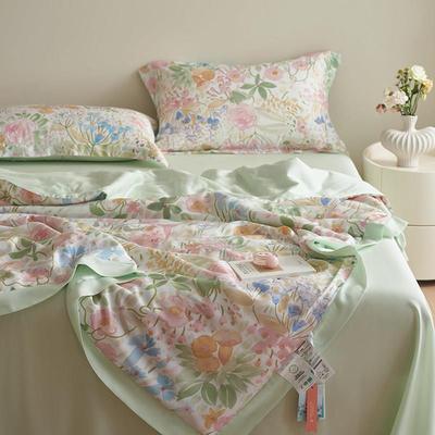 2025新款机莱蚕赛尔天丝0H2856夏被四件套被夏季可洗蛹蛋白夏凉空