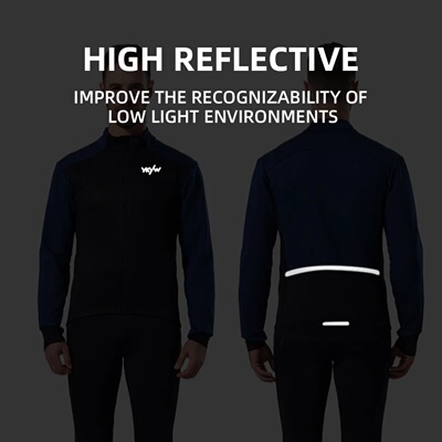 YKYWBIKE Men's Cycling Jacket Waterproof Windproof Road Bik