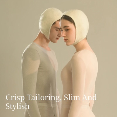 SUJIIN Thermal Underwear Set for Women Men 2024 Winter Crew