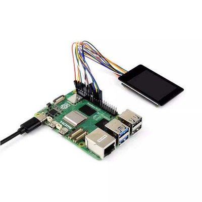 2寸彩色电容触控显示屏 ST7789T3驱动芯片 支持树莓派/ESP32/Pico