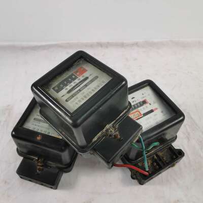 民俗老物件古董收藏农村老旧电表旧货农家院酒店怀旧复古装饰摆件