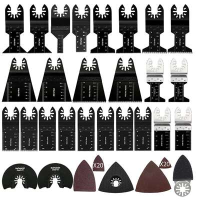 68pcs万用宝配件套装摆动机打磨锯片修边机工具