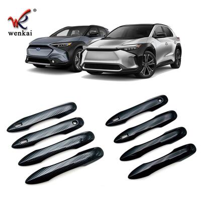 适用于22款丰田bZ4X改装拉手盖斯巴鲁Solterra专用门拉手饰条