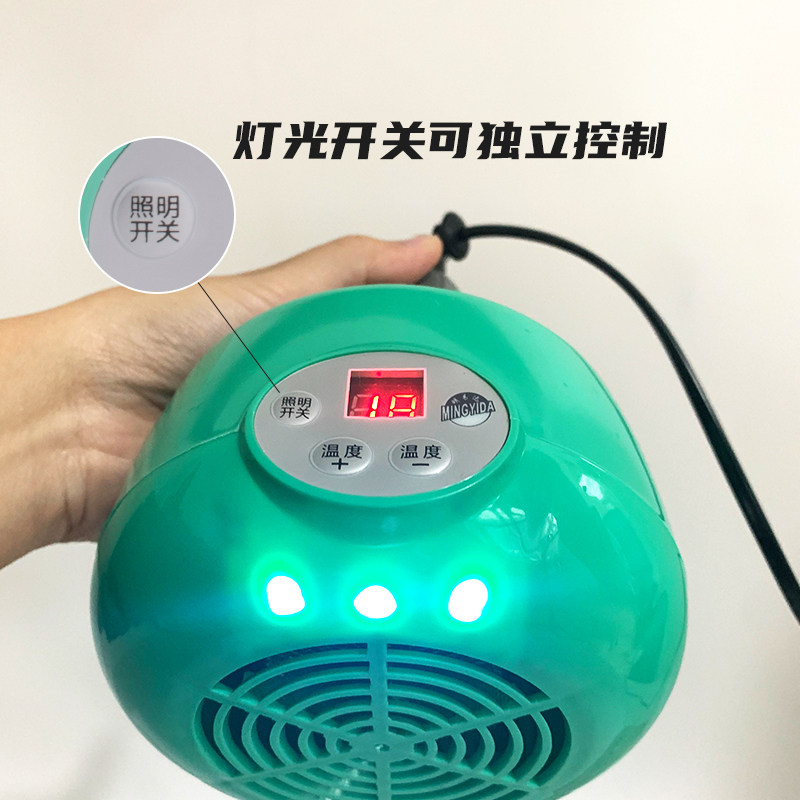 暖风保温灯养殖调温度育雏小鸡加温取暖发热灯泡宠物温控暖