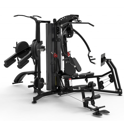 韦步多方位综组合练习机单人两人三站五方位多功能力量训练器械