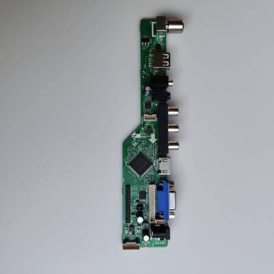 全新小液晶电视主板ZS.S53.BKR01 屏供电3.3V5V12V遥控切换分辨率