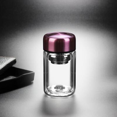 日本口袋杯150ml可爱女生超萌100ml便携小水杯250女小容量玻璃杯