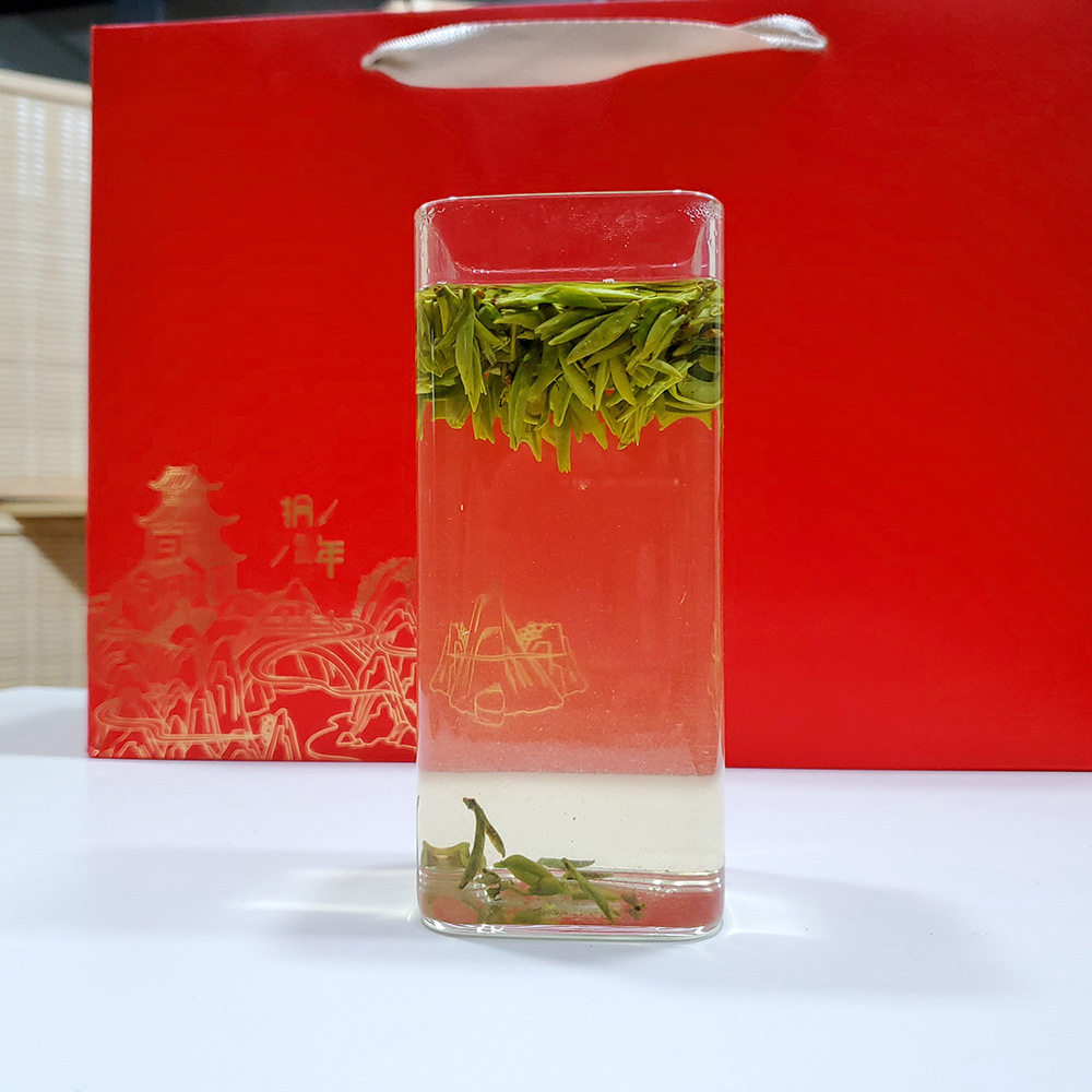 金橙好茶馆2026新茶特级头采明前龙井茶 春茶 250g礼盒送礼好茶