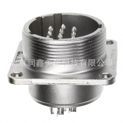 JAE 圆形 连接器 插头公形引脚  防尘防水 SRCN2A21-10P