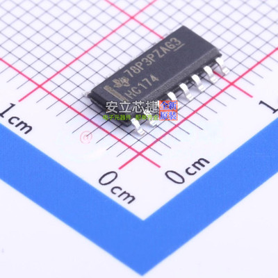 触发器 SN74HC174DR SOIC-16 TI/德州 电子元器件配单全新原装