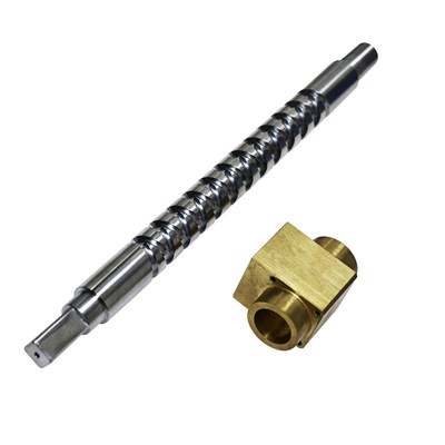 斯比泰供应25mm往复丝杆T型来回往返丝杆螺纹螺杆高速滑动丝杆