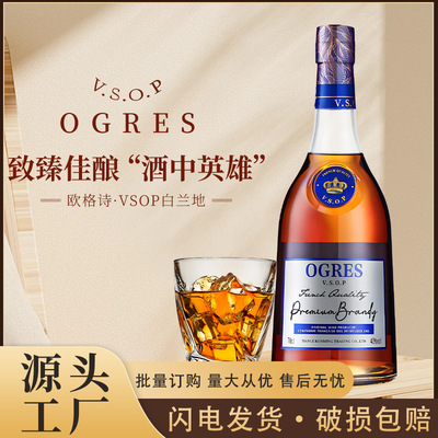 法国进口VSOP白兰地40度洋酒700