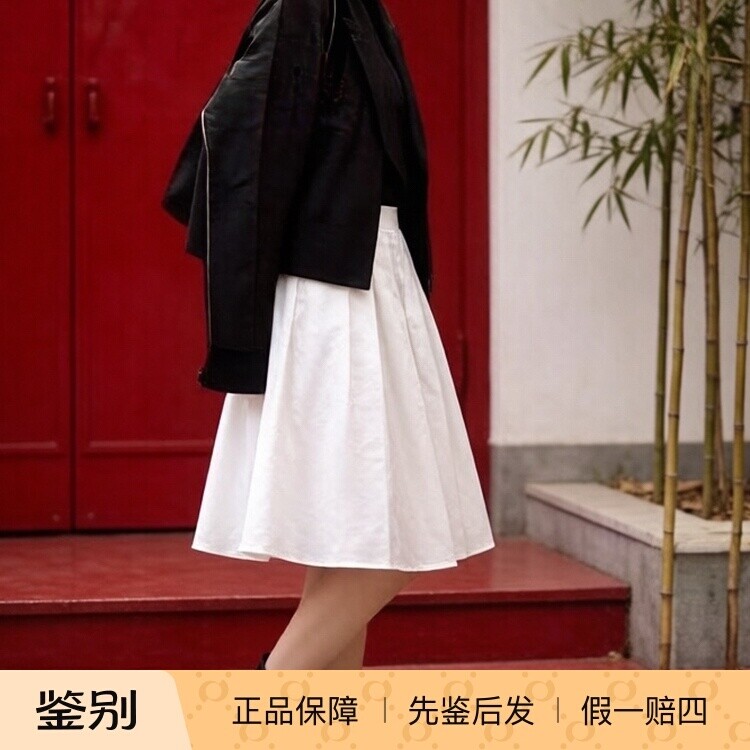 JilSander意大利38/40码短裙中古二奢Vintage古着99新-775