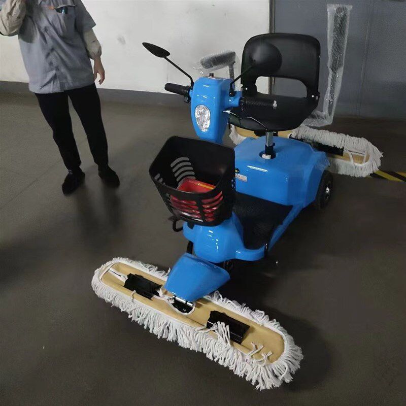 电动尘推车物g业商用洗地机擦地车地下车库扫地机工厂车间保洁车