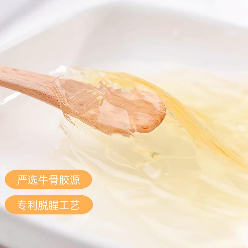 百钻吉利丁片食用明胶鱼胶家用烘焙自制儿童奶酪棒果冻慕斯10片装