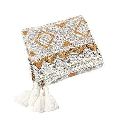 办公室厚午睡盖毯子休闲款秋冬沙发毛毯波西米亚高级绒毯blanket