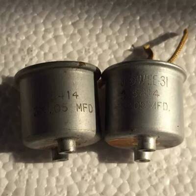 可维修西电胆机拆下的3组0.05UF耦合,尺寸30X25MM;