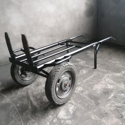 千斤老虎两轮手推车二轮手推车建筑工地叉车手动工地拉砖车独轮