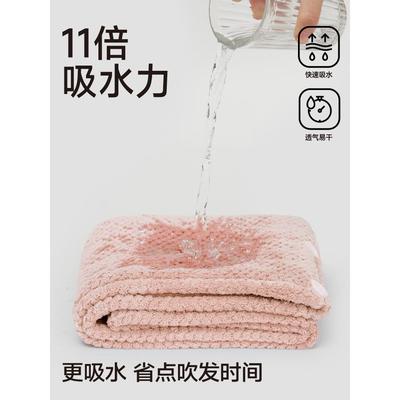三双层加厚干发帽女超强浴吸水速干帽包帽头发子新款毛H120- 利巾