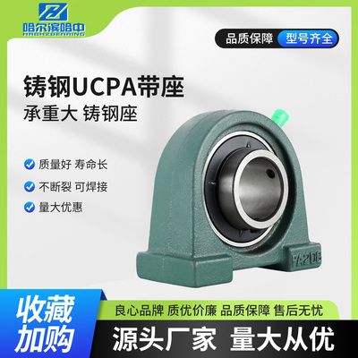 铸钢带座轴承UCPA204 205 206 207 208 209 210 211 212R3 免维护