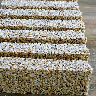 浙江特产小吃传统手工米花糖冻米糖 炒米糖 爆米花糖 老式米花糖