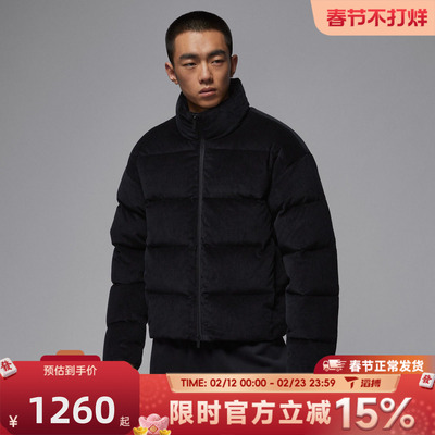 滔搏NIKE耐克男子运动保暖立领上衣外套舒适休闲羽绒服HV0537-010