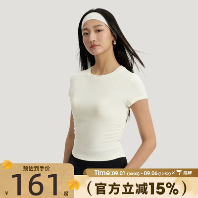 滔搏adidas阿迪达斯女子SFL SS TEE运动休闲短袖T恤KR7577