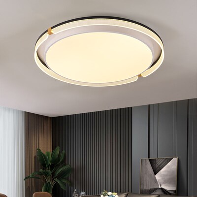 led客厅灯 简约现代n80CM高亮大灯2024年新款家用圆形主卧室吸顶