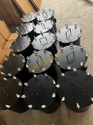 真空泵过滤器 前置粉尘过滤桶灰尘过滤总成DN100 DN125 DN150法兰