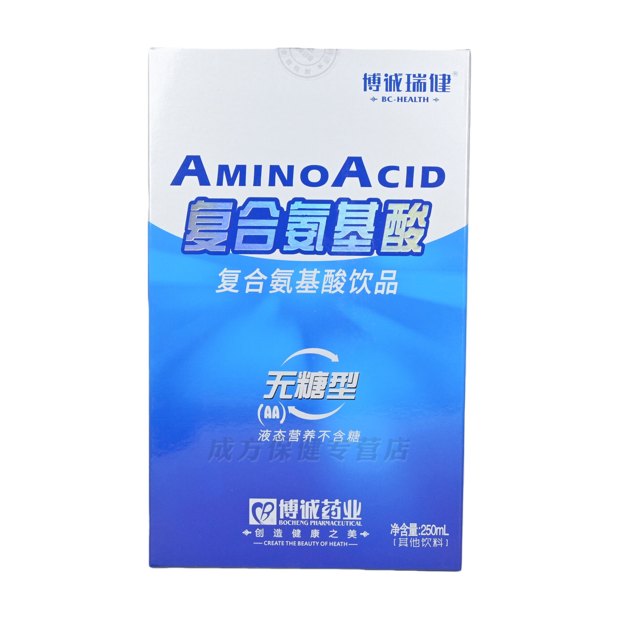 博诚瑞健复合氨基酸饮品无糖型成人男女通用正品保证250g/盒