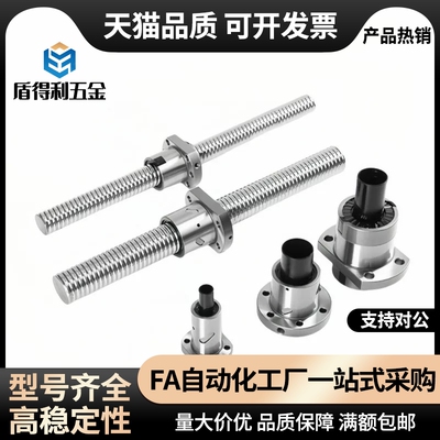 BSST2005/2010/2020-200~2000可选压轧滚珠丝杠轴径20
