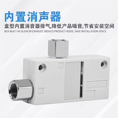 SMC型管盒式大流量吸力负压真空发生器wZH05BSA07DSA 1013/15DL