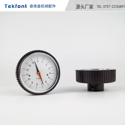 内孔10.12X95外径铝合金压花网纹数字重力表手轮磨粉机柔印机手轮