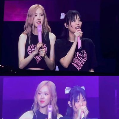 BLACKPINK亚巡2023 BORN PINK演唱会香港站同款衣服无袖纯棉T恤女