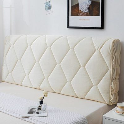 3EW12024新款全包加厚床头罩套通用靠背软包皮床木床头保护套