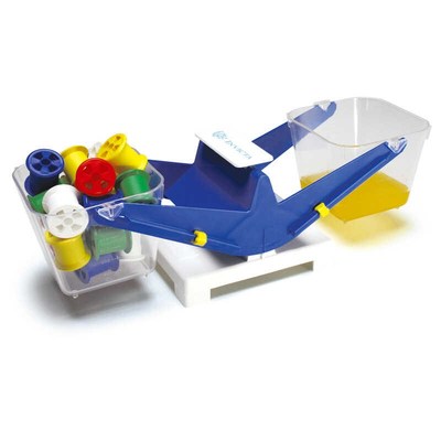 幼教儿童益智科学探索实验玩具幼儿园天平 摇臂称0.5L科学天平