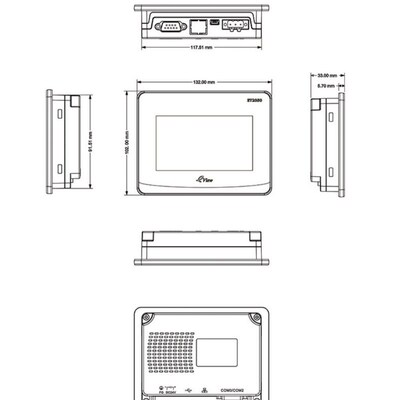 步科eview触摸屏ET2050/2070可替代ET070/050人机界面全新升级版