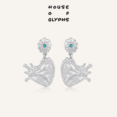 House of Glyphs符界HOG原创设计爱美丽松石耳坠