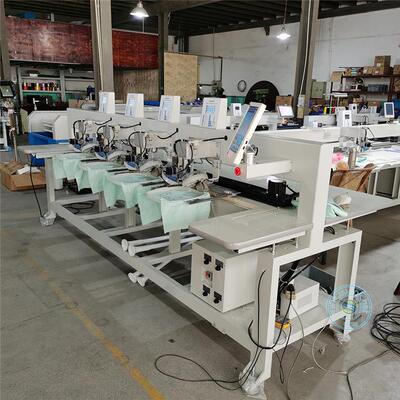 婚纱礼服装4头电脑全自镶钻点钻机rhinestone hot fixing machine