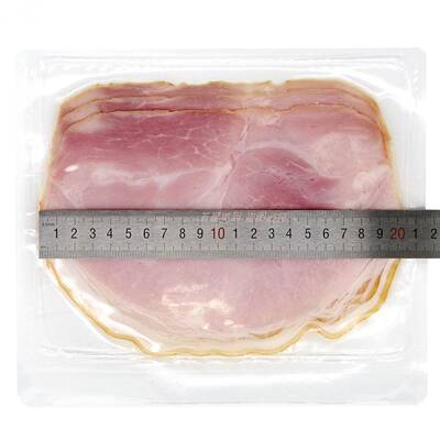 ISU布拉格风味火腿切片100g意华Prage Ham超大粗熏带皮熟火腿片