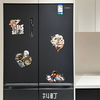 海贼王动漫磁吸冰箱贴装饰贴纸