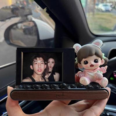 情侣相框停车号码牌汽车装饰物宝丽来汽车临时汽车移动电话牌高端