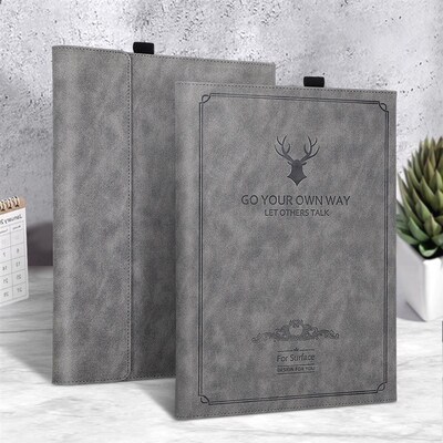 适用SurfacePro8/9保护套surfacePro4567鹿头皮套surfacego23皮套